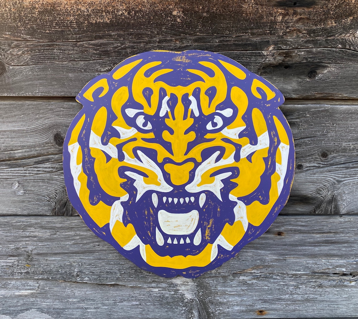 LSU Tigers Sign | Etsy