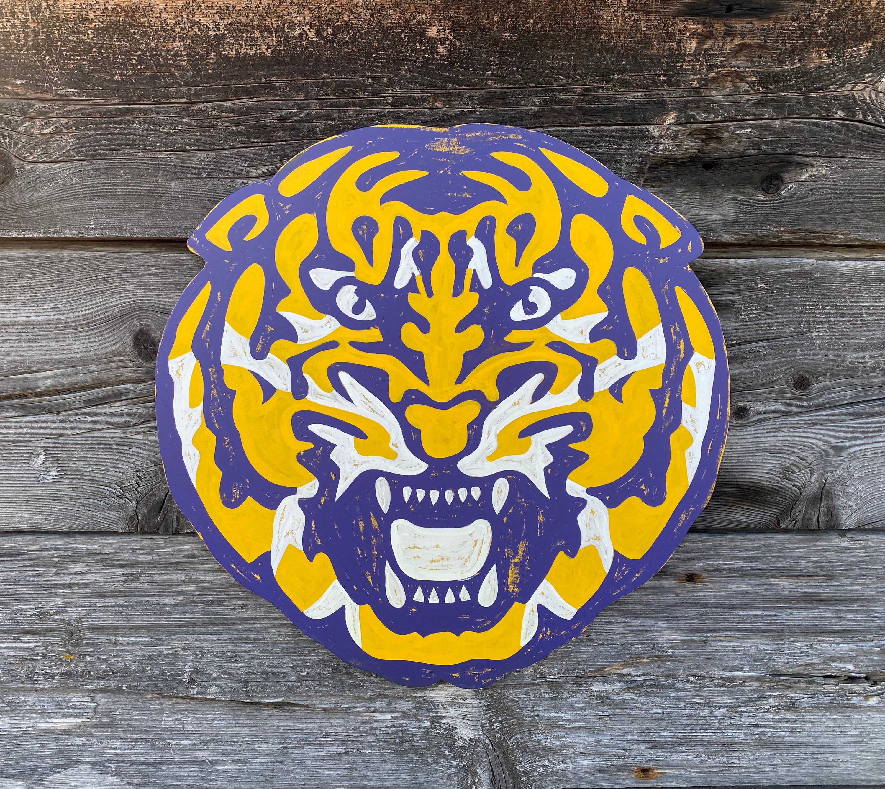 Lsu Tigers Logo Head