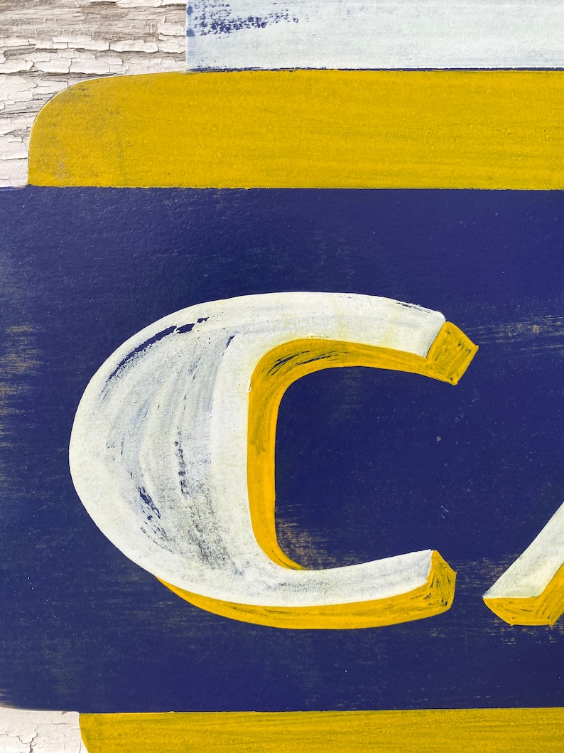 Cafe Kitchen Sign Farmhouse Sign Vintage Sign Hand Painted - Etsy