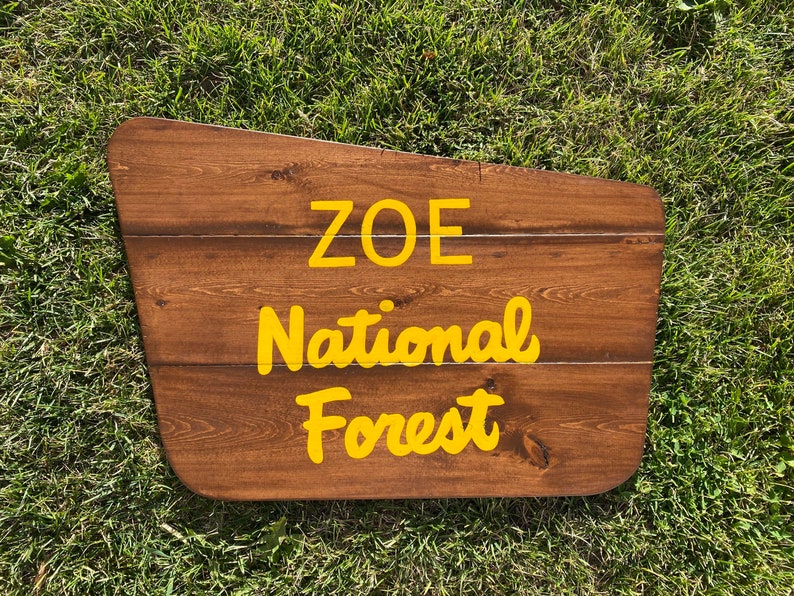 Custom National Forest Sign national park sign forest | Etsy