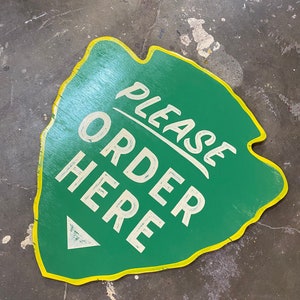 Customizable Order Here Sign - Etsy