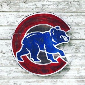 Chicago Cubs Sign, Vintage Cubs - Etsy