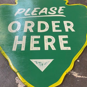 Customizable Order Here Sign - Etsy