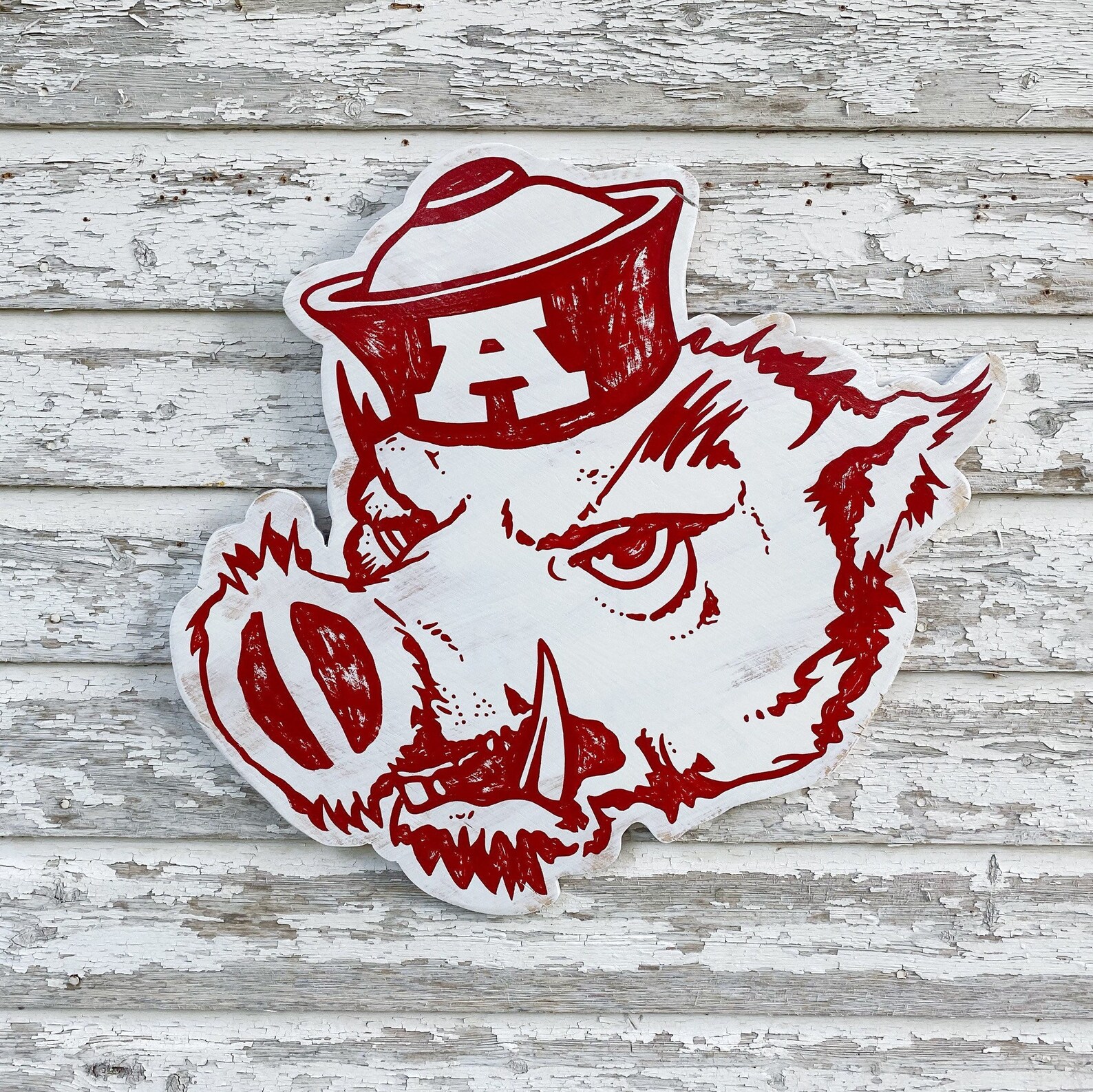 Arkansas Razorback Sign Arkansas Sign - Etsy