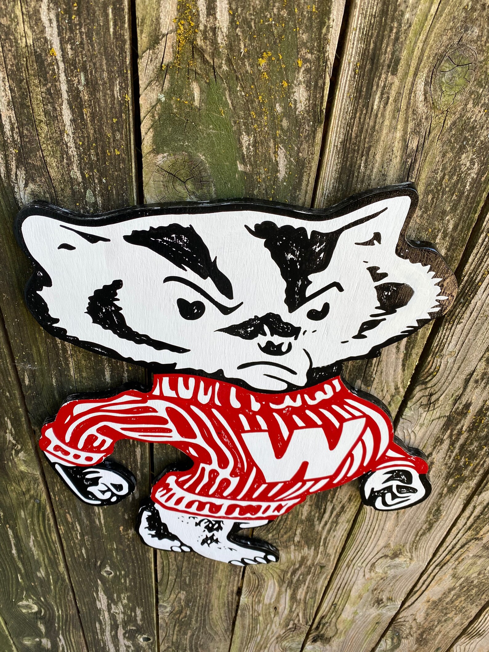 Wisconsin Badgers Sign - Etsy