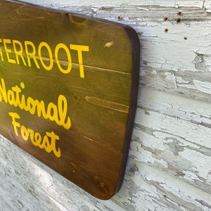 Custom National Forest Sign national park sign forest | Etsy