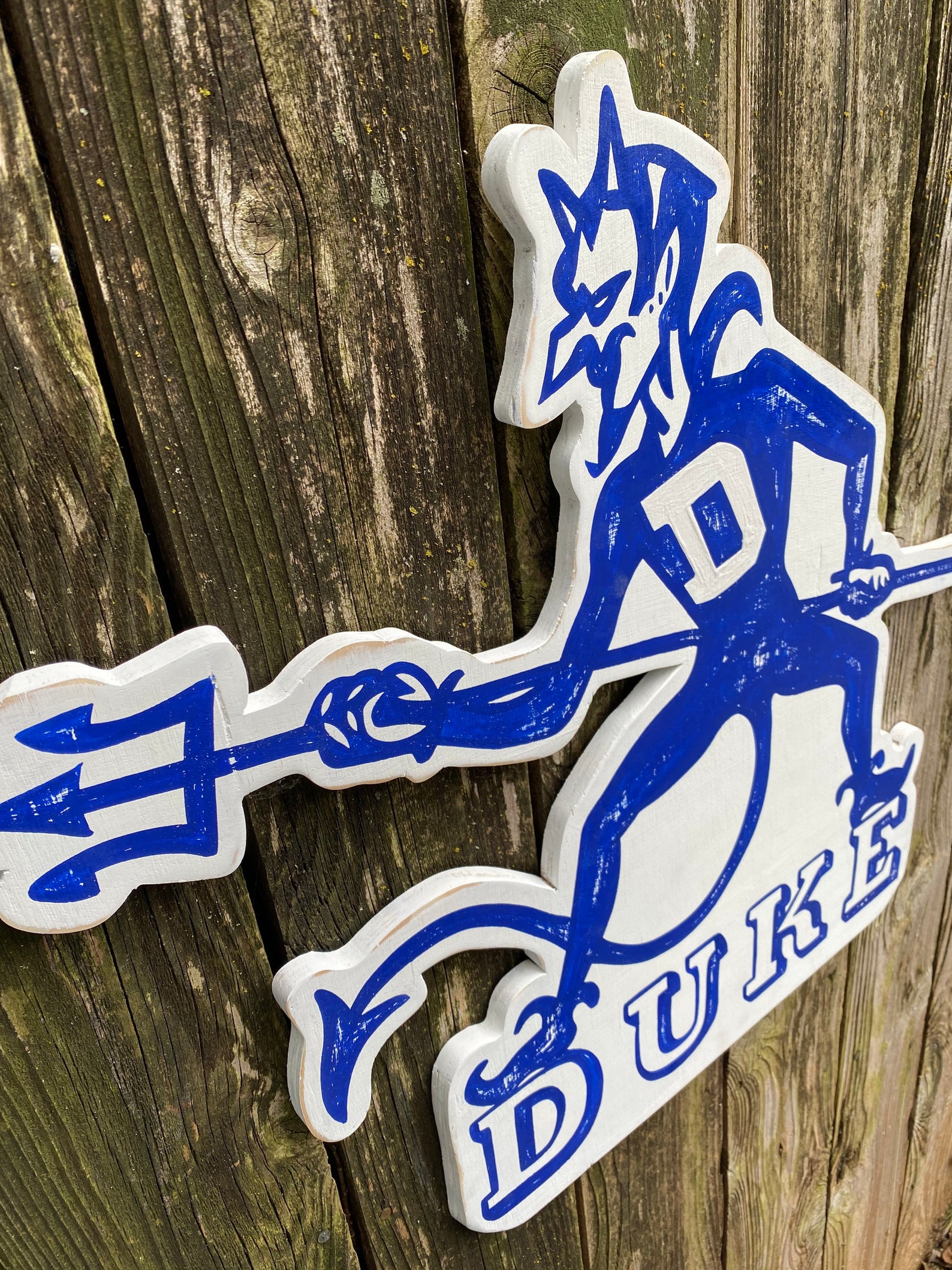 Duke Blue Devils Sign - Etsy