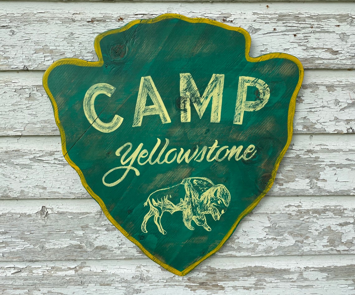 Yellowstone Sign National Forest Sign Forest Service Sign - Etsy