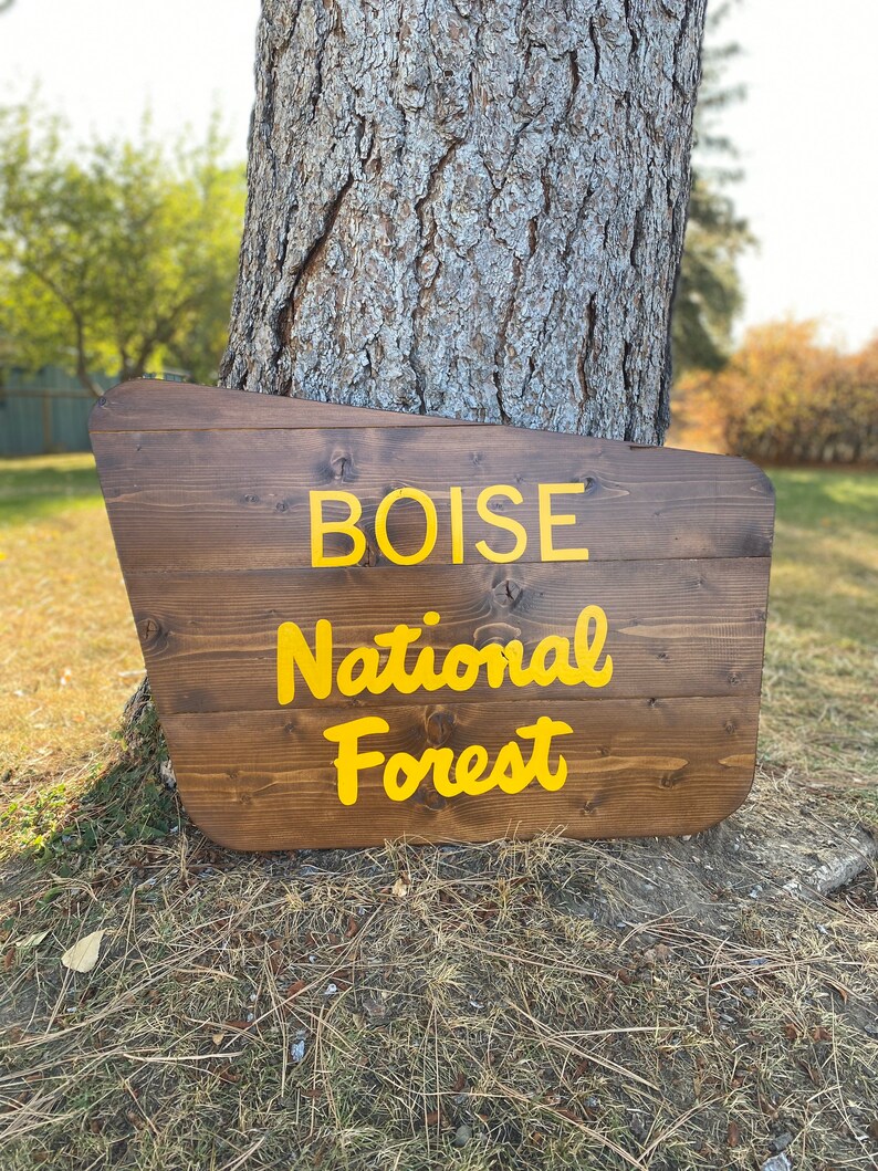 Custom National Forest Sign National Park Sign Forest - Etsy