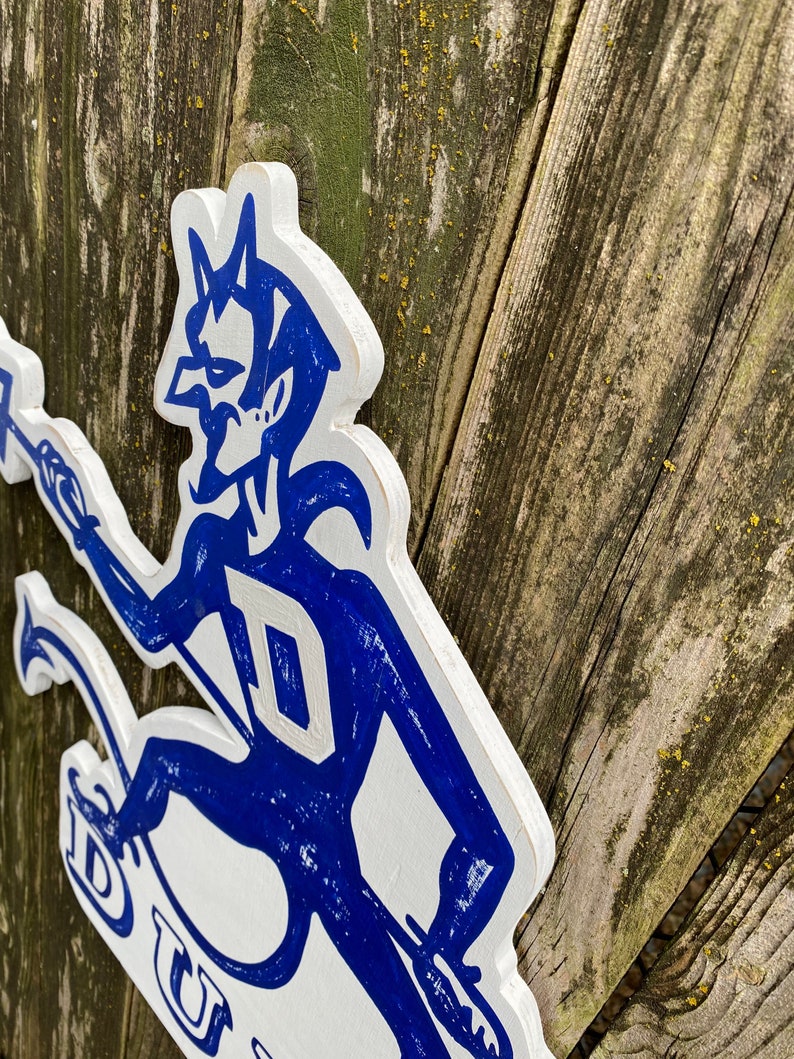 Duke Blue Devils Sign - Etsy