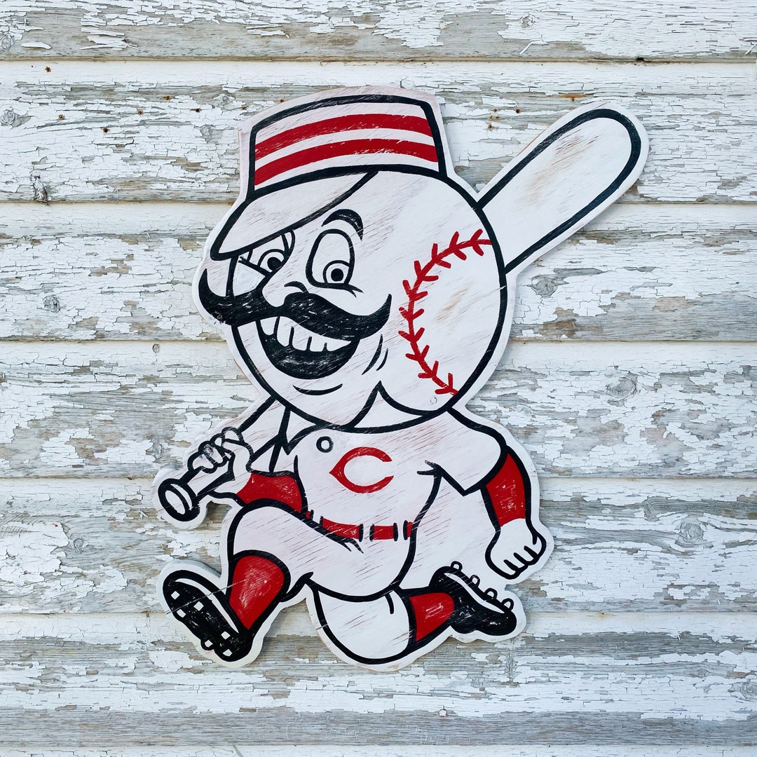 Cincinnati Reds Sign, Mr Red - Etsy