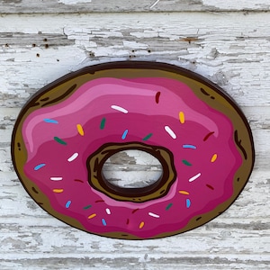 Homer Simpson Donut Sign - Etsy