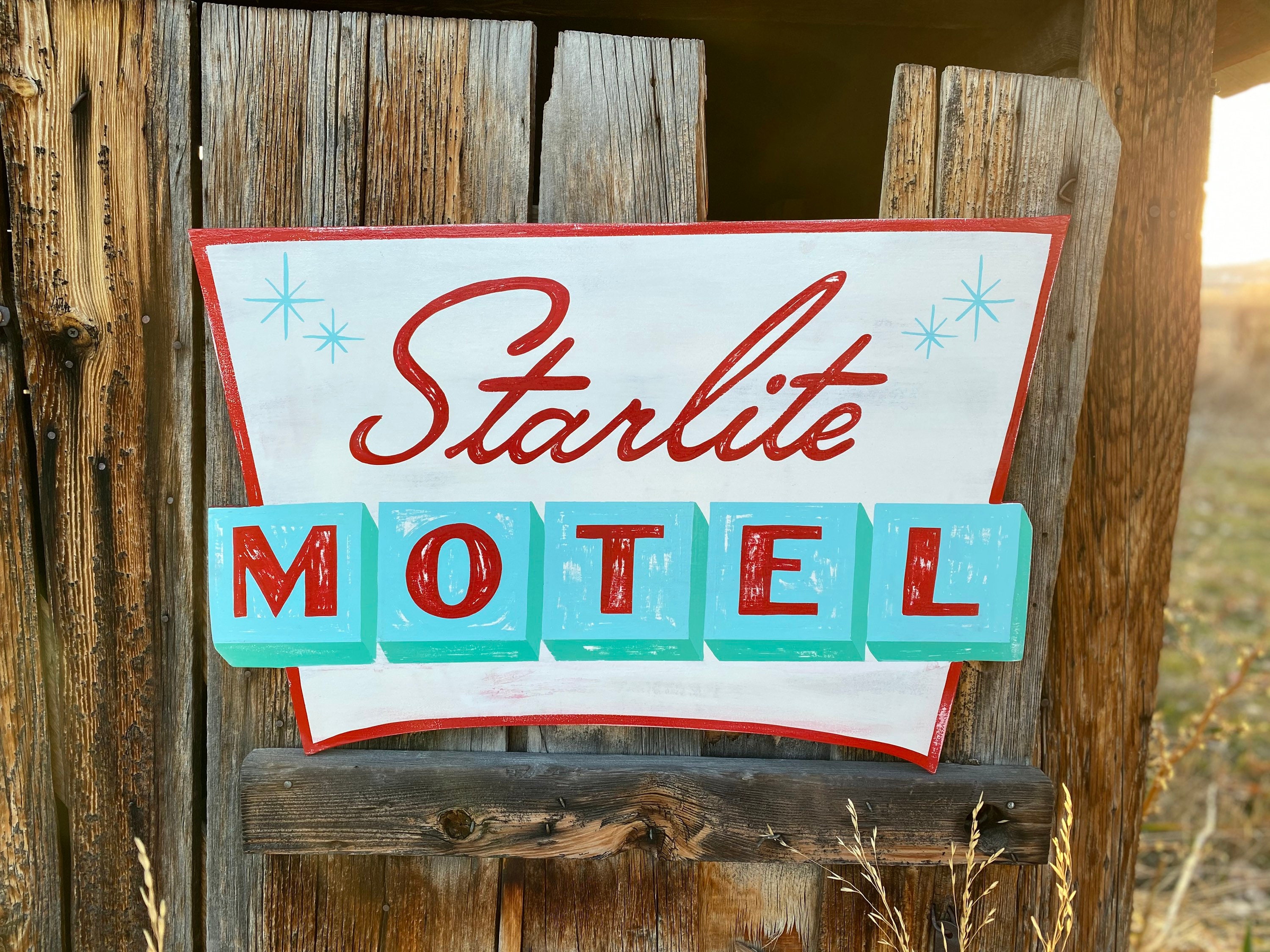 Customizable Motel Sign Vintage Style Sign Hotel Room Decor | Etsy