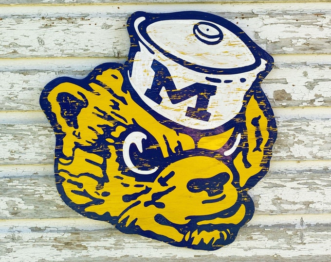 Michigan Wolverines Sign - Etsy