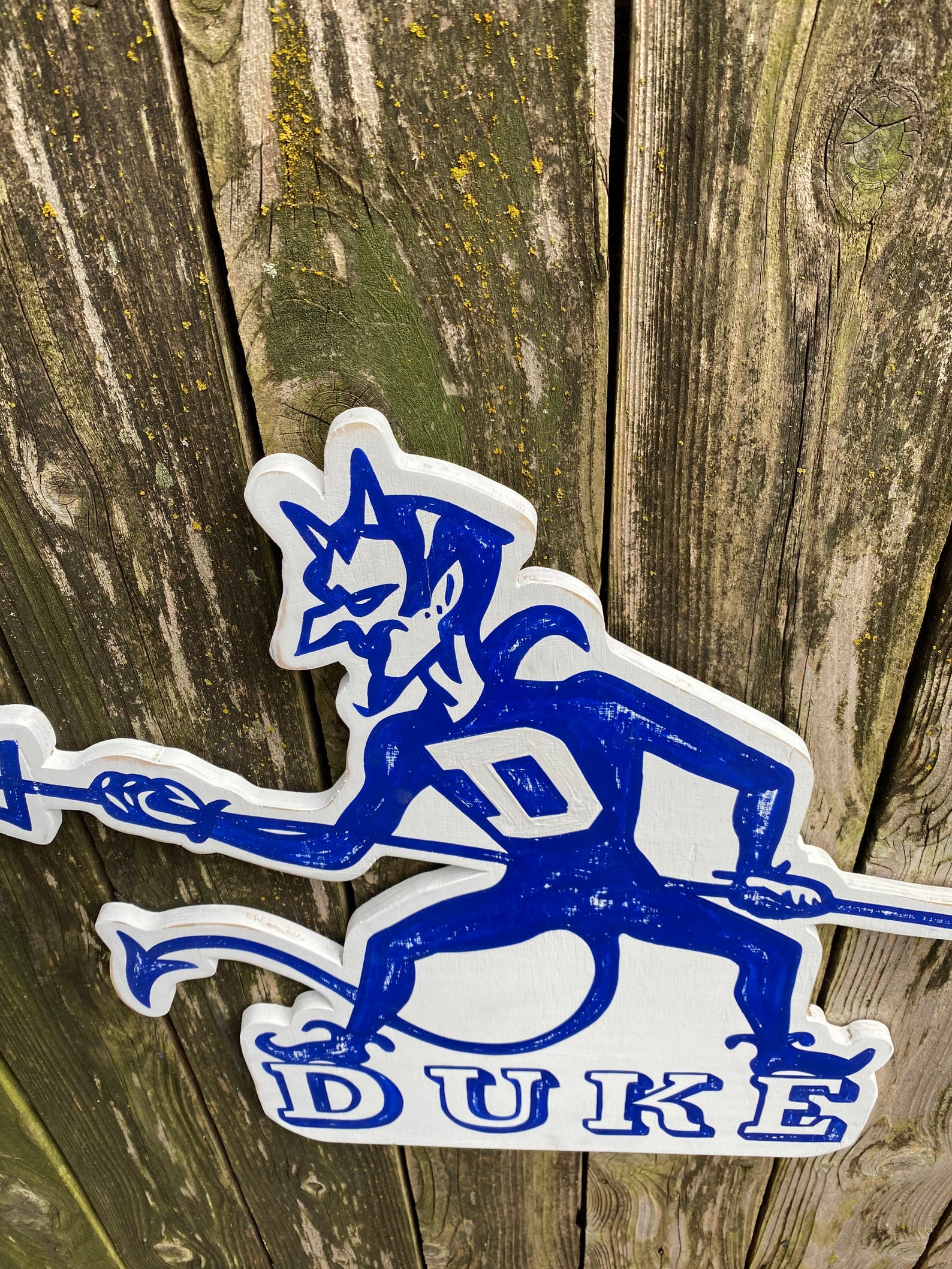Duke Blue Devils Sign - Etsy