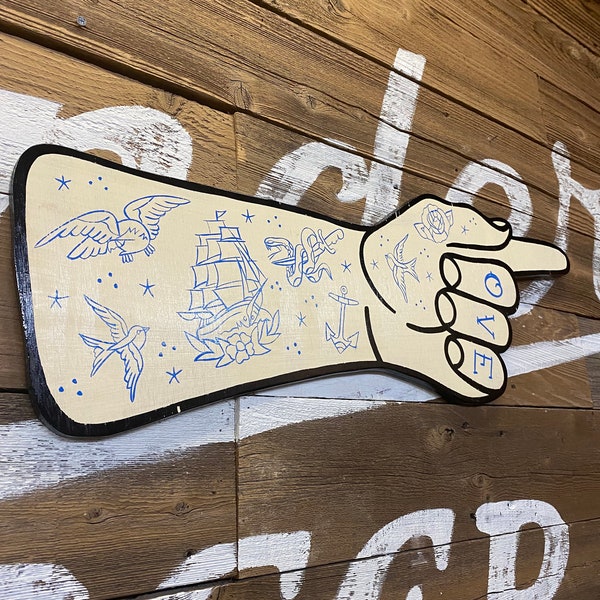 Hand Painted Sign - Etsy