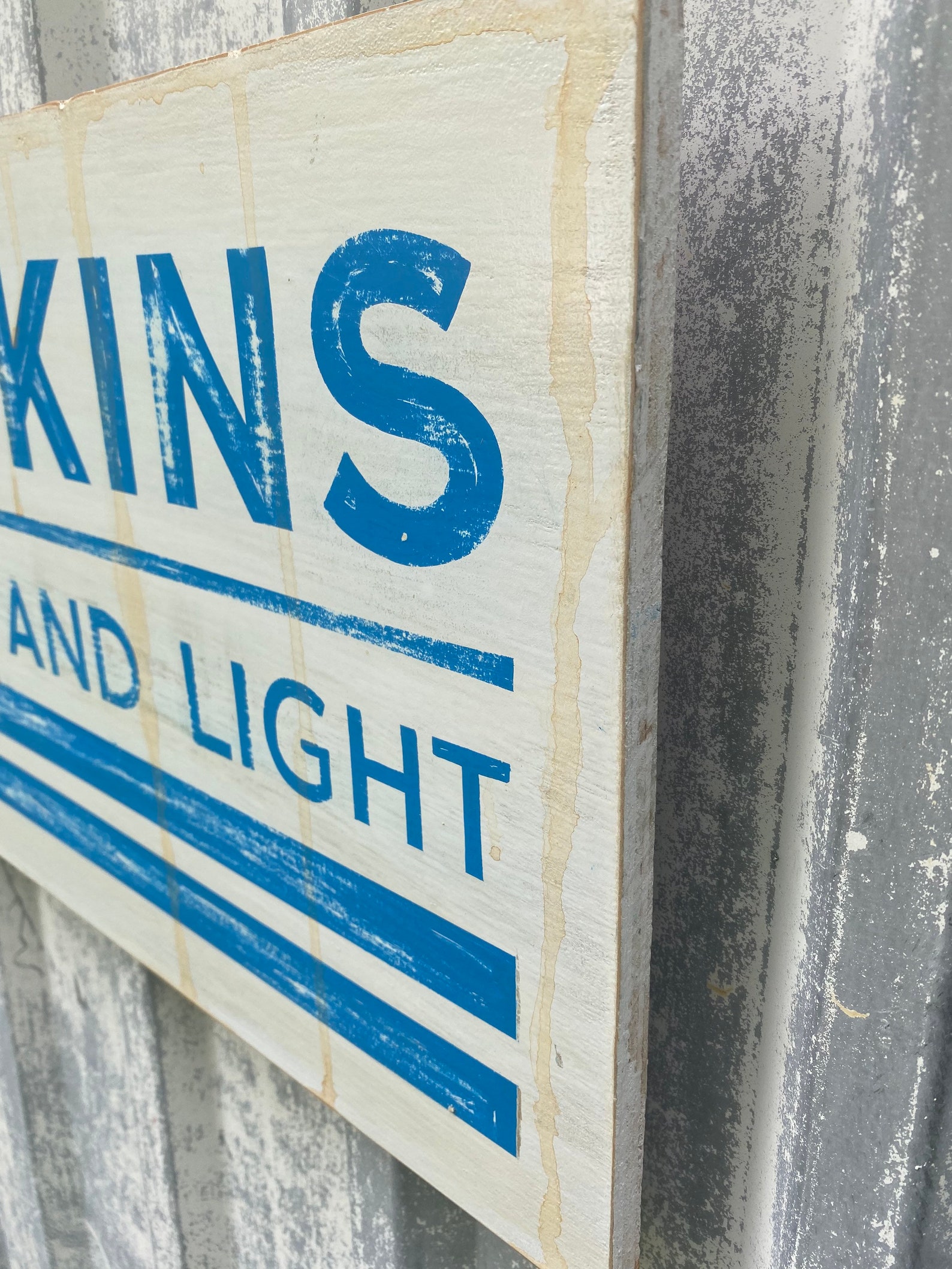 Stranger Things Sign Hawkins Indiana Hawkins Power and Light | Etsy