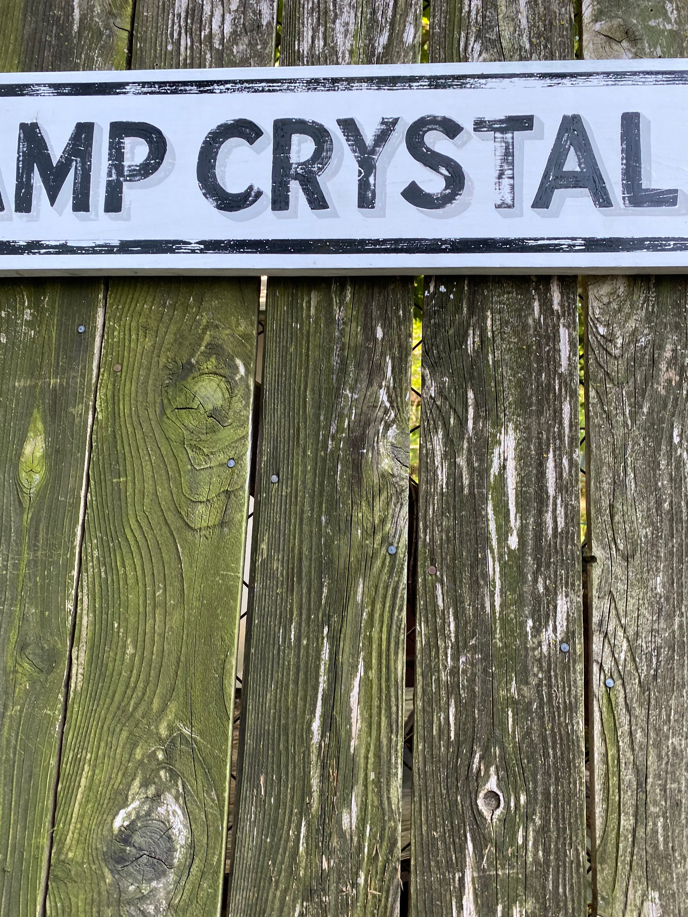 Custom Camp Sign Camp Crystal Lake Friday the 13th Summer - Etsy