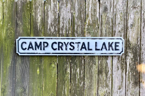Custom Camp Sign Camp Crystal Lake Friday the 13th Summer - Etsy