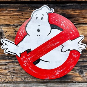 Ghostbusters Sign, Halloween Sign - Etsy