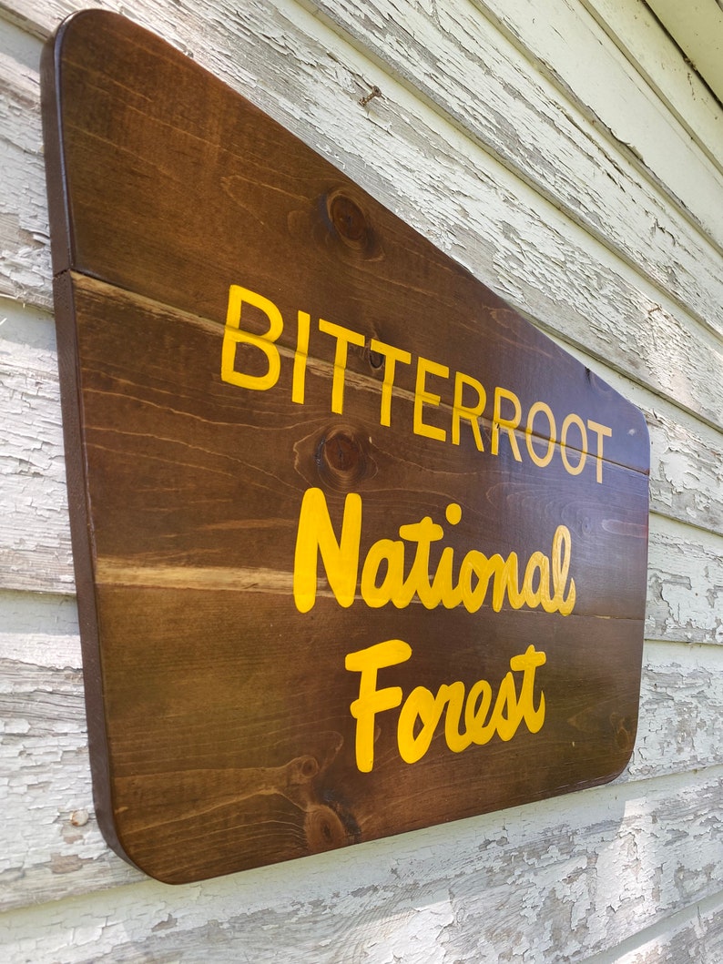 Custom National Forest Sign national park sign forest | Etsy