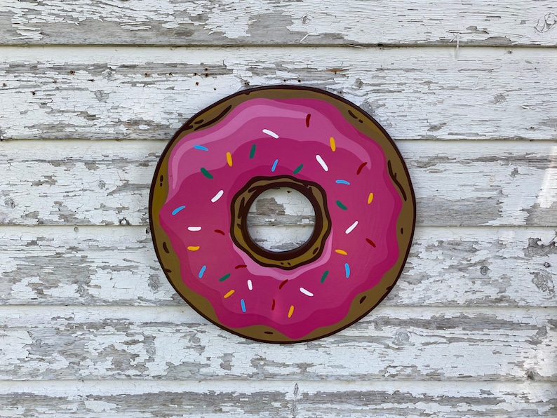 Homer Simpson Donut Sign - Etsy