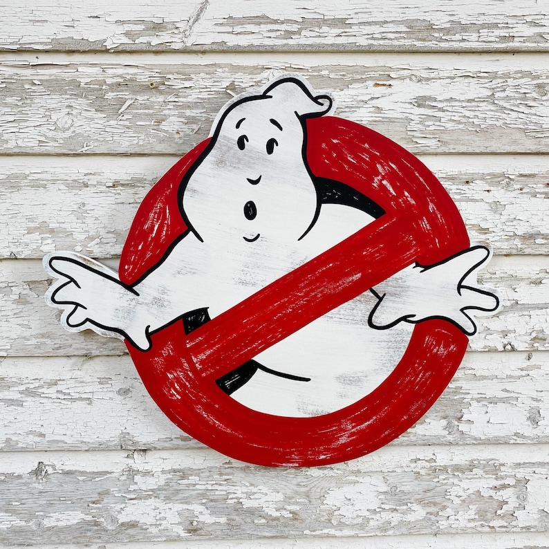 Ghostbusters Sign Halloween Sign | Etsy