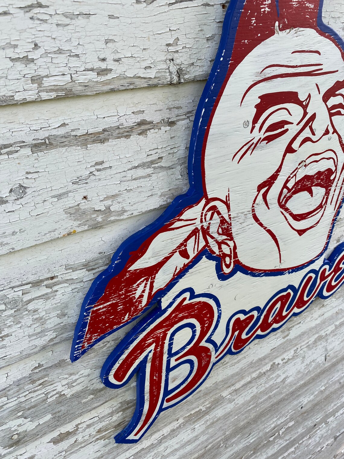 Atlanta Braves sign | Etsy