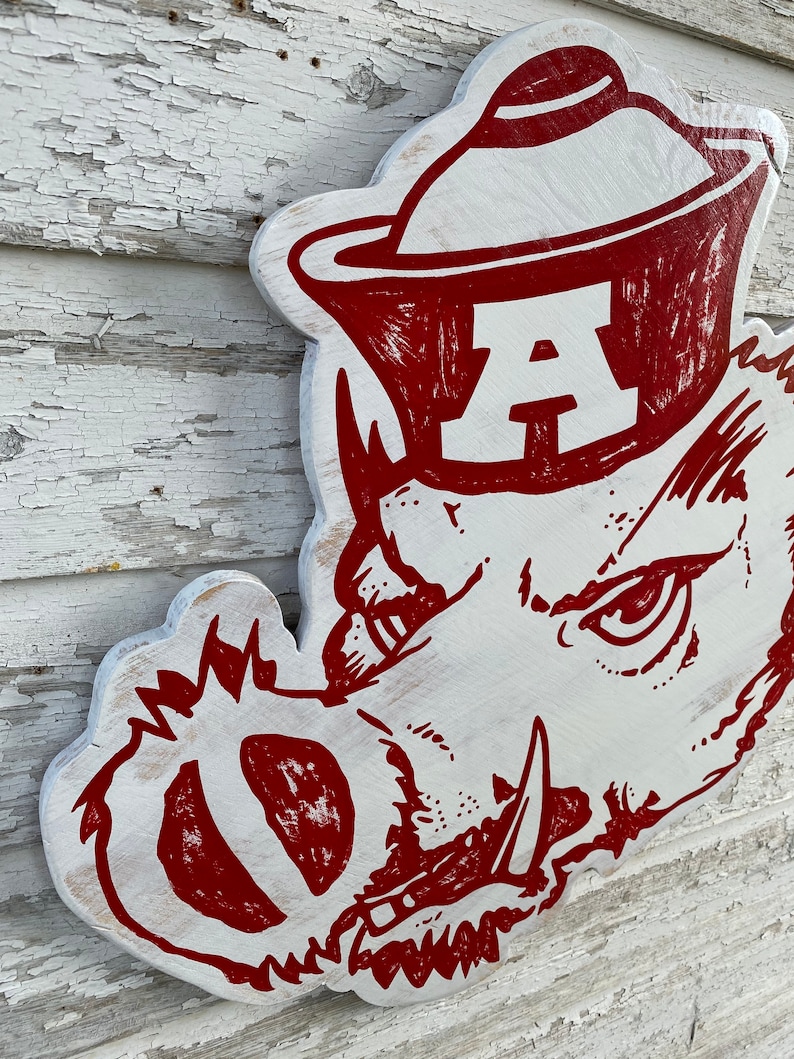 Arkansas Razorback Sign Arkansas Sign - Etsy
