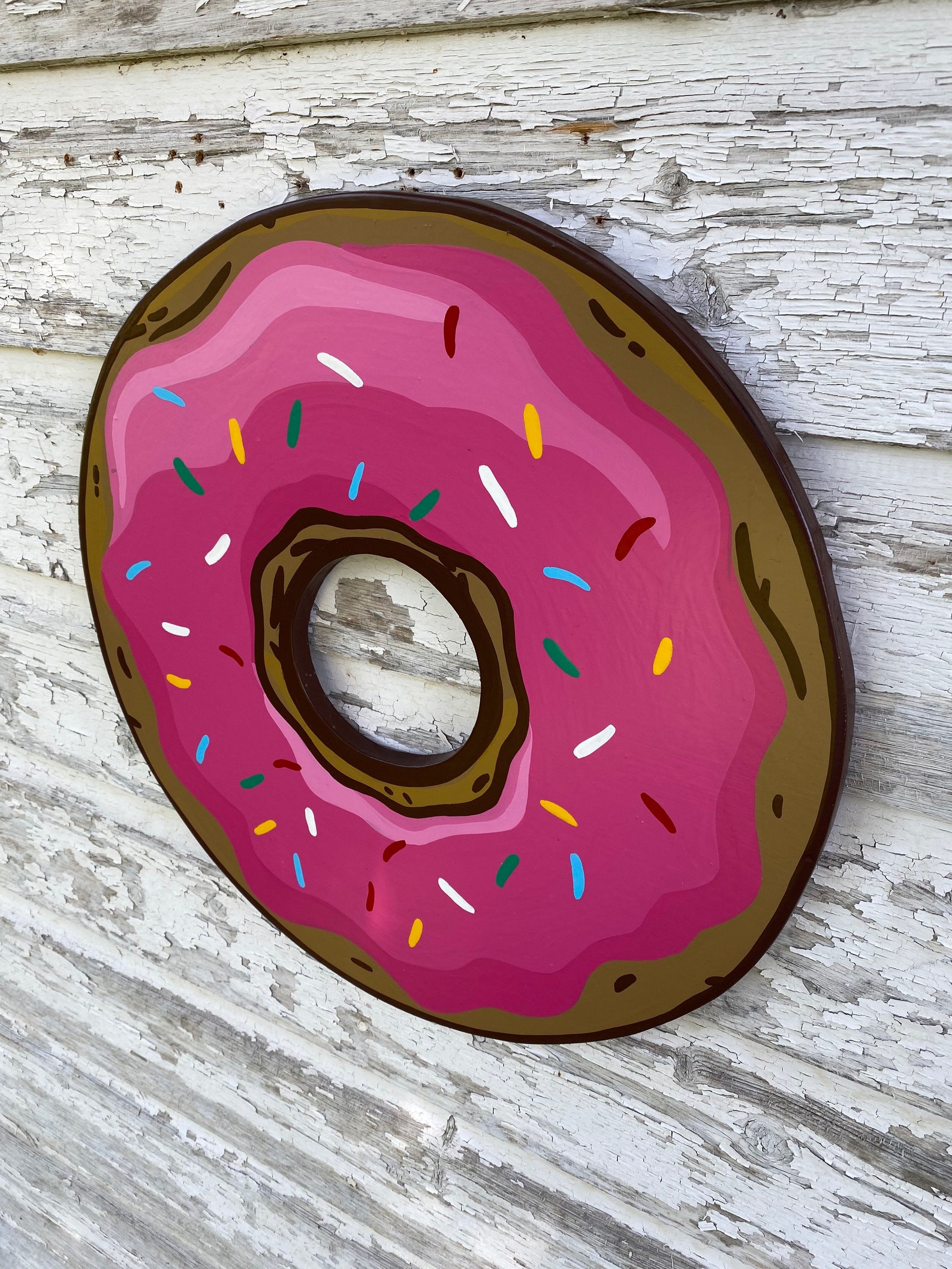 Homer Simpson Donut Sign - Etsy