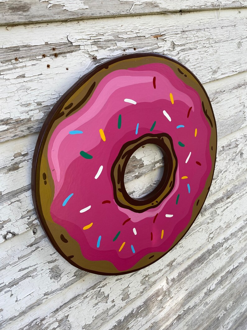 Homer Simpson Donut Sign - Etsy
