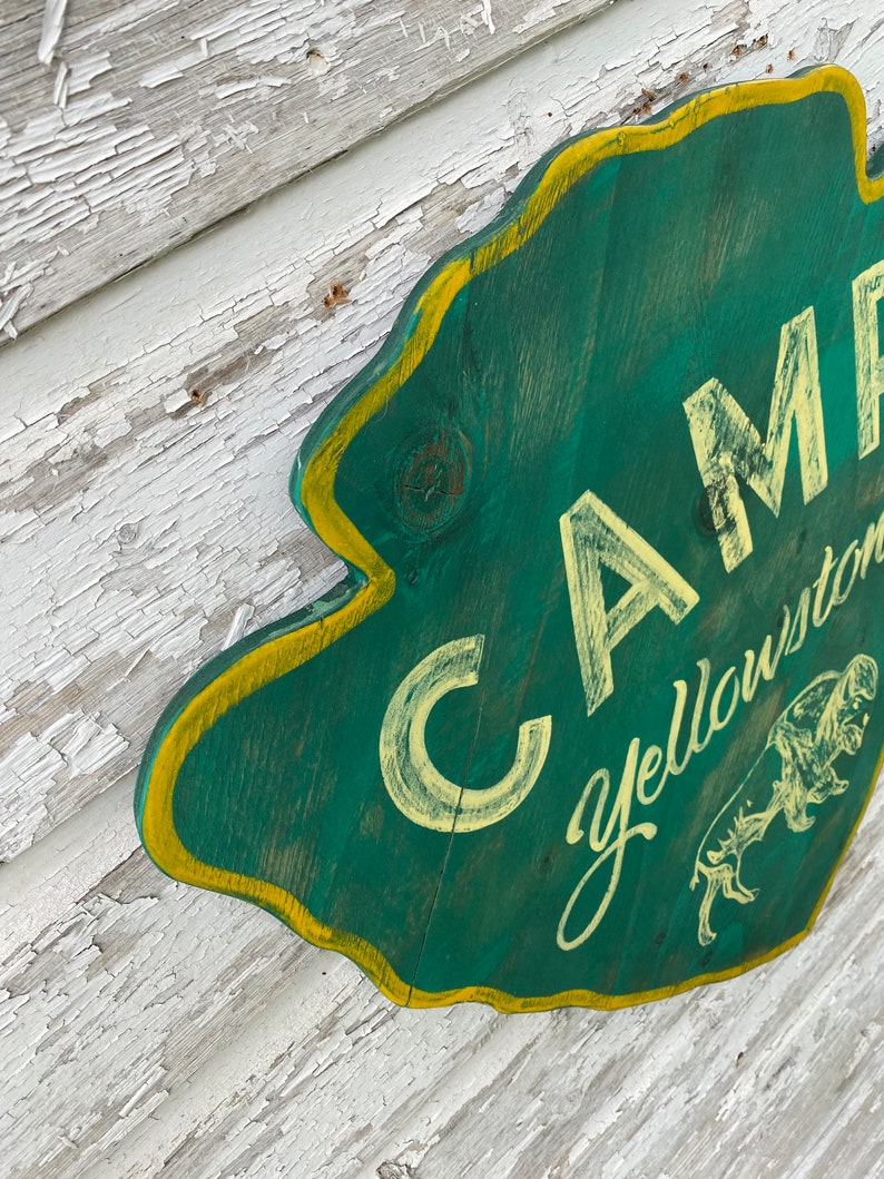 Yellowstone Sign National Forest Sign Forest Service Sign - Etsy