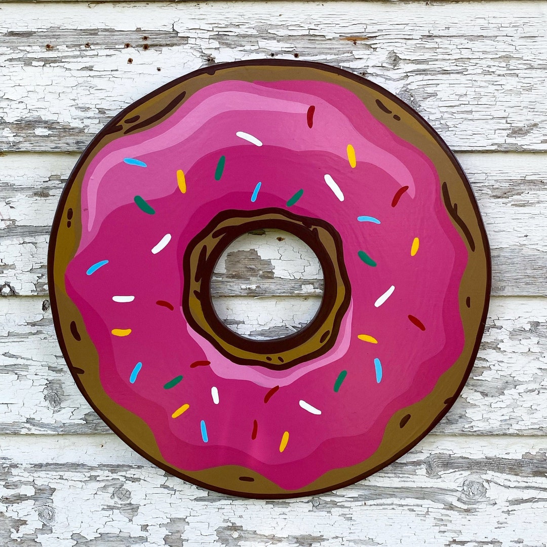 Homer Simpson Donut Sign - Etsy