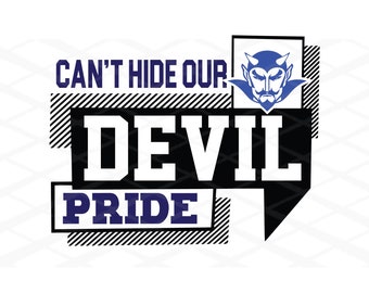 Devil Svg Devils Svg Devils Stacked Letters Svg School - Etsy