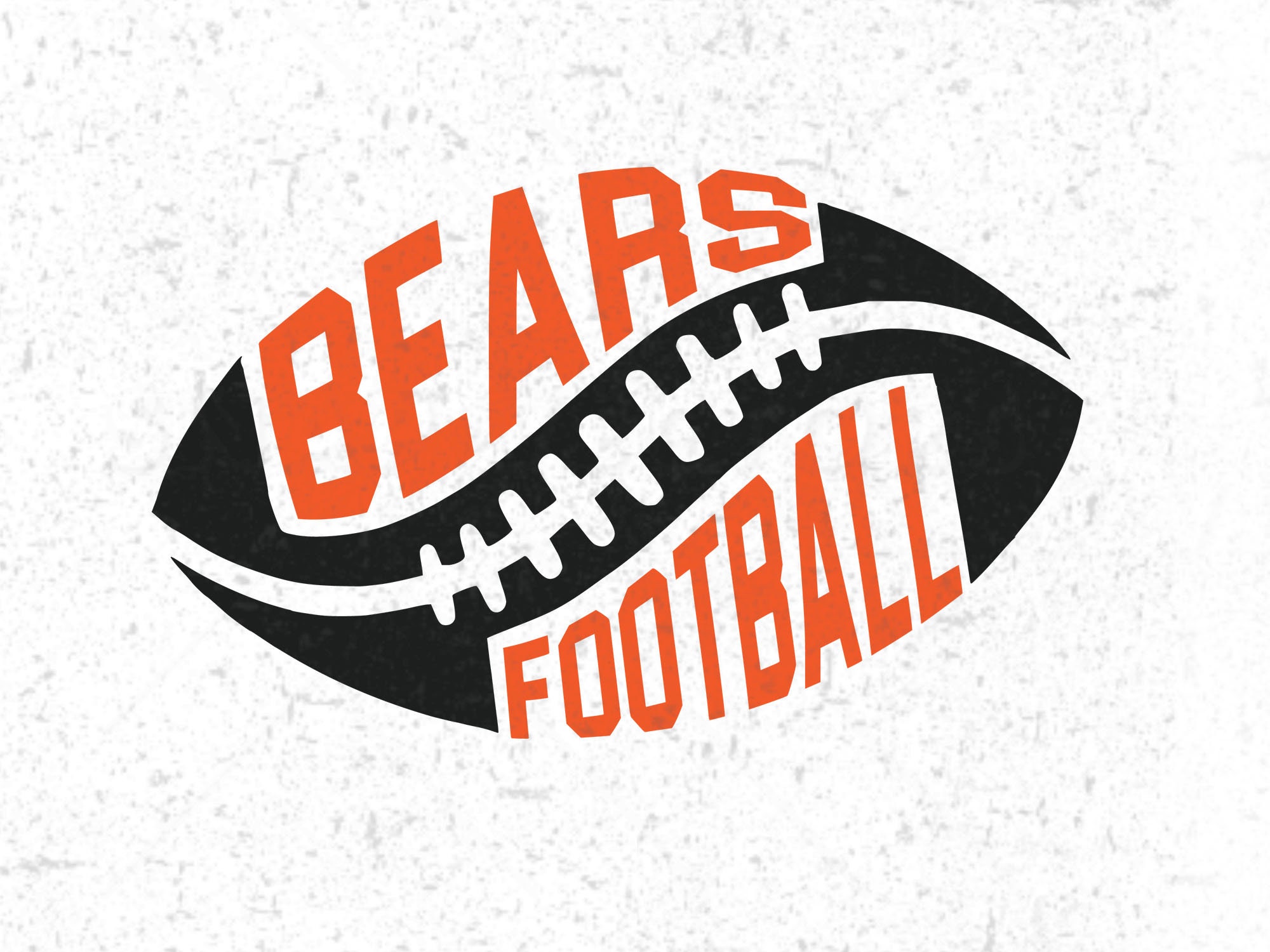 Bears FootballFootball BearsFootball svgFootball | Etsy