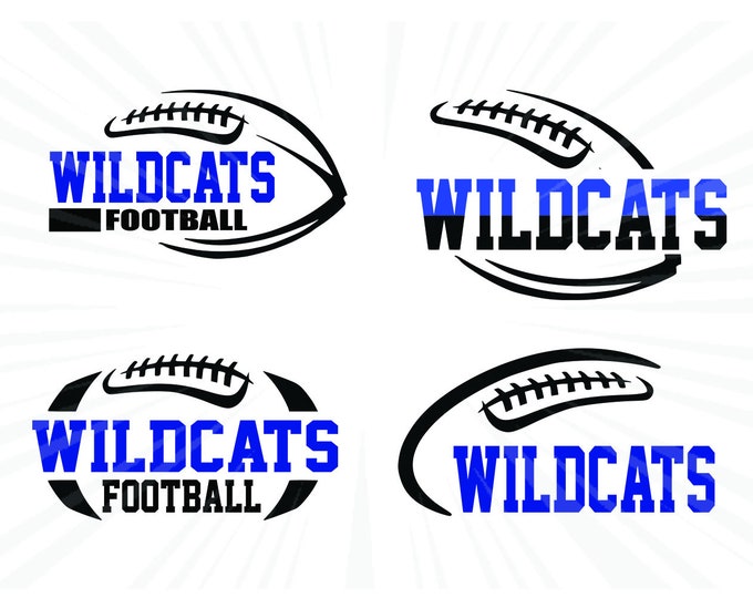 Wildcat Football SVG Football Svg Bundle Football Svg Design Download ...