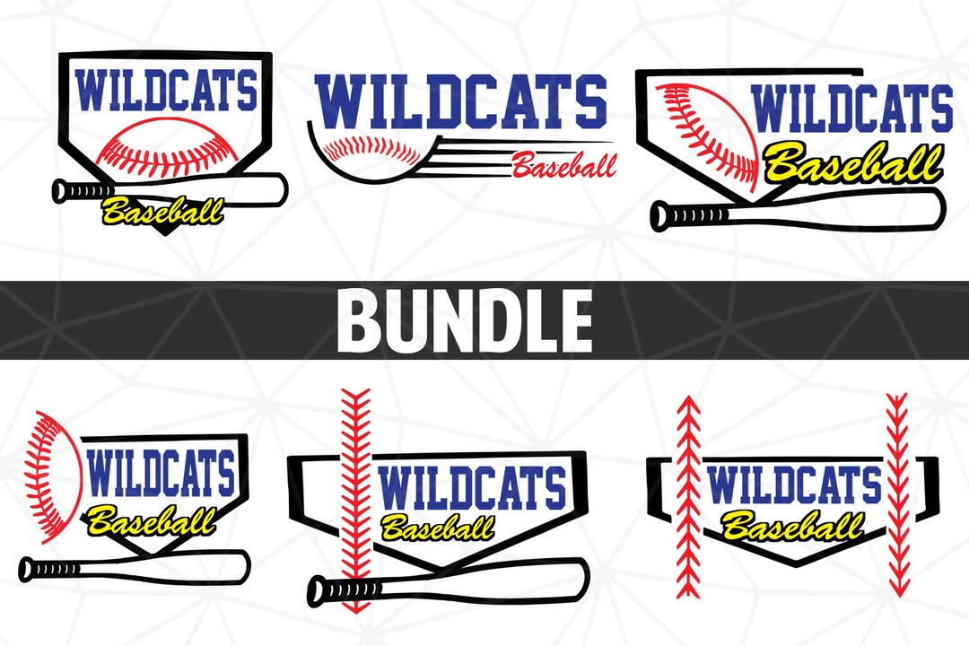 Wildcats Baseball SVG Bundle: Cricut Cut File (digital Download) - Etsy