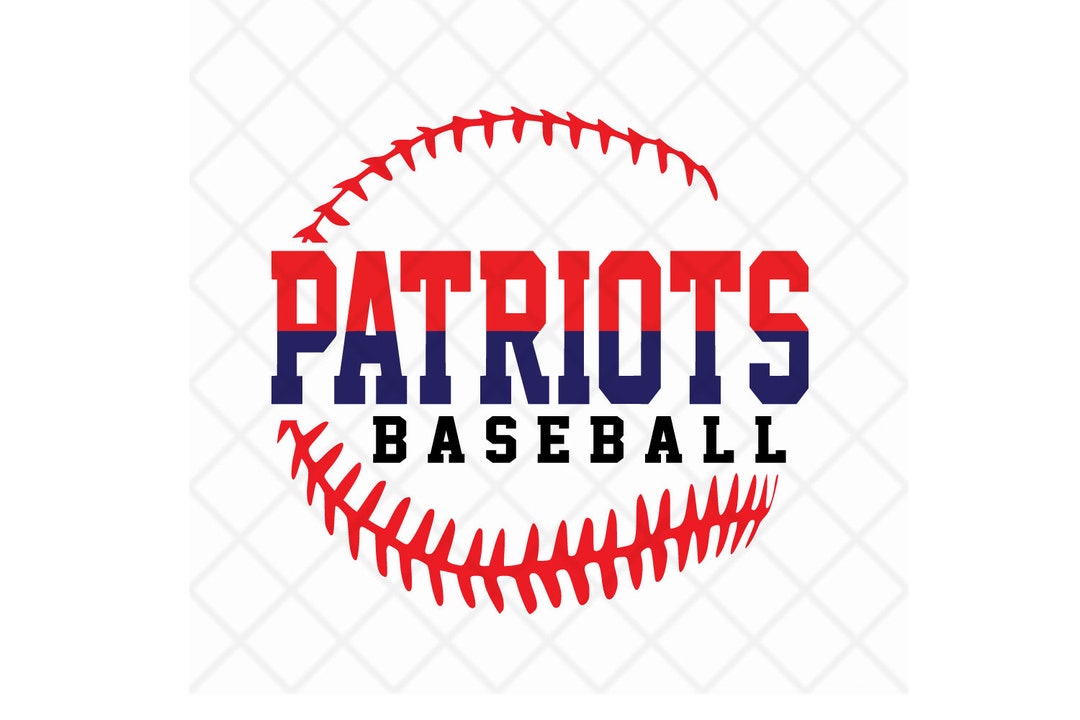Patriots Baseball Svg Dxf Eps Baseball Laces Download File Silhouette ...