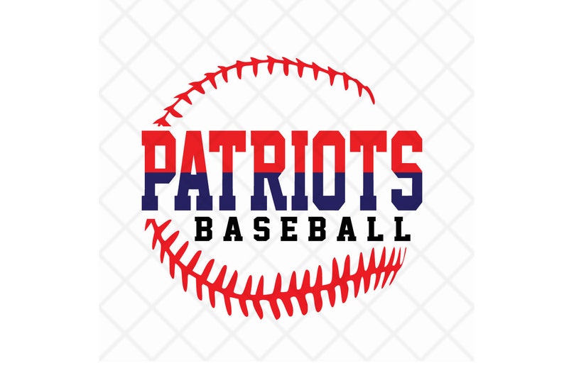 Patriots Baseball SVG | Mom | Cricut Cut File | Game Day Spirit Wear ...