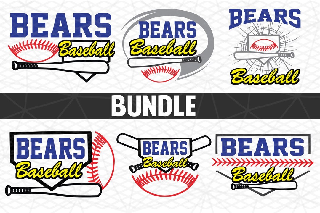 Bears Baseball SVG | Mom | Cricut Cut File | Game Day Spirit Wear Shirt ...