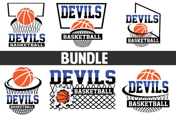 Devils Basketball SVG With Bundle Pack for T-shirt Printable / | Etsy