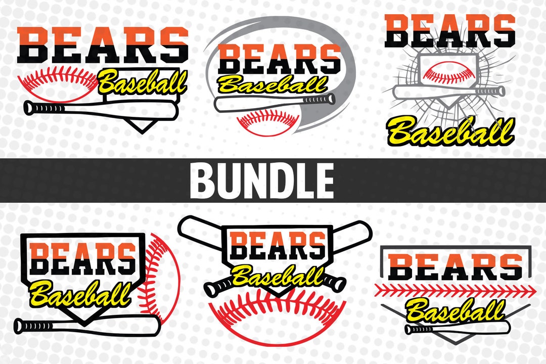 Bears Baseball SVG | Mom | Cricut Cut File | Game Day Spirit Wear Shirt ...