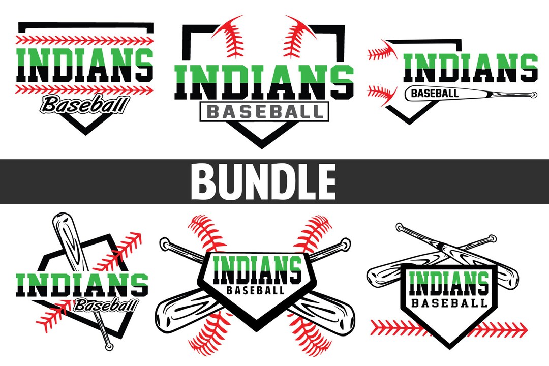 Indians Baseball Svg Dxf Eps Baseball Laces Download File Silhouette ...