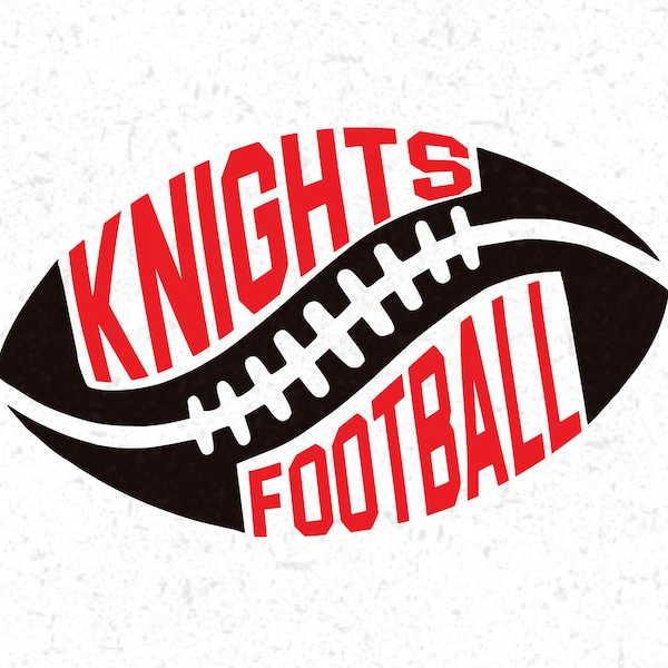 Knights Football Logo Svg - Etsy