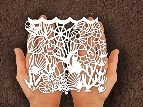Underwater Papercut - Etsy