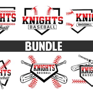 Knights Baseball Svg Dxf Eps Baseball Laces Download File Silhouette ...