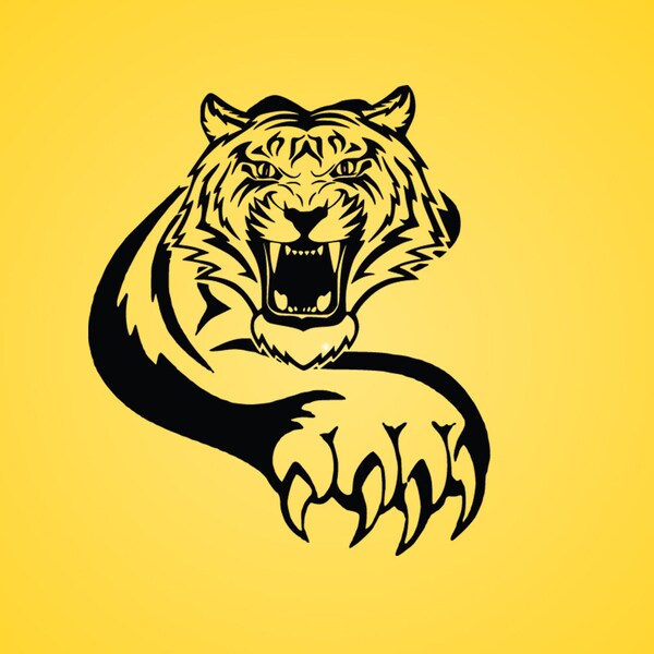 Tijger logo svg - Etsy Nederland