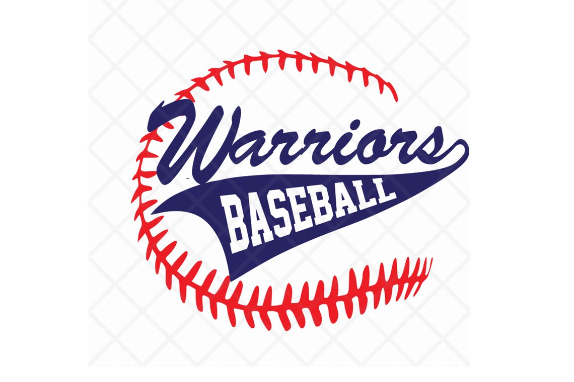 Warriors Baseball SVG | Mom | Cricut Cut File | Game Day Spirit Wear ...