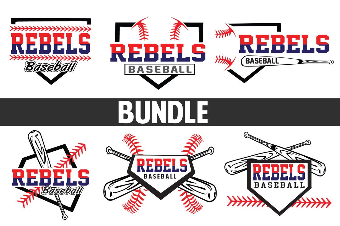 Rebels,rebels Svg,rebels Cricut,rebels Logo,rebels Pride,love,baseball ...