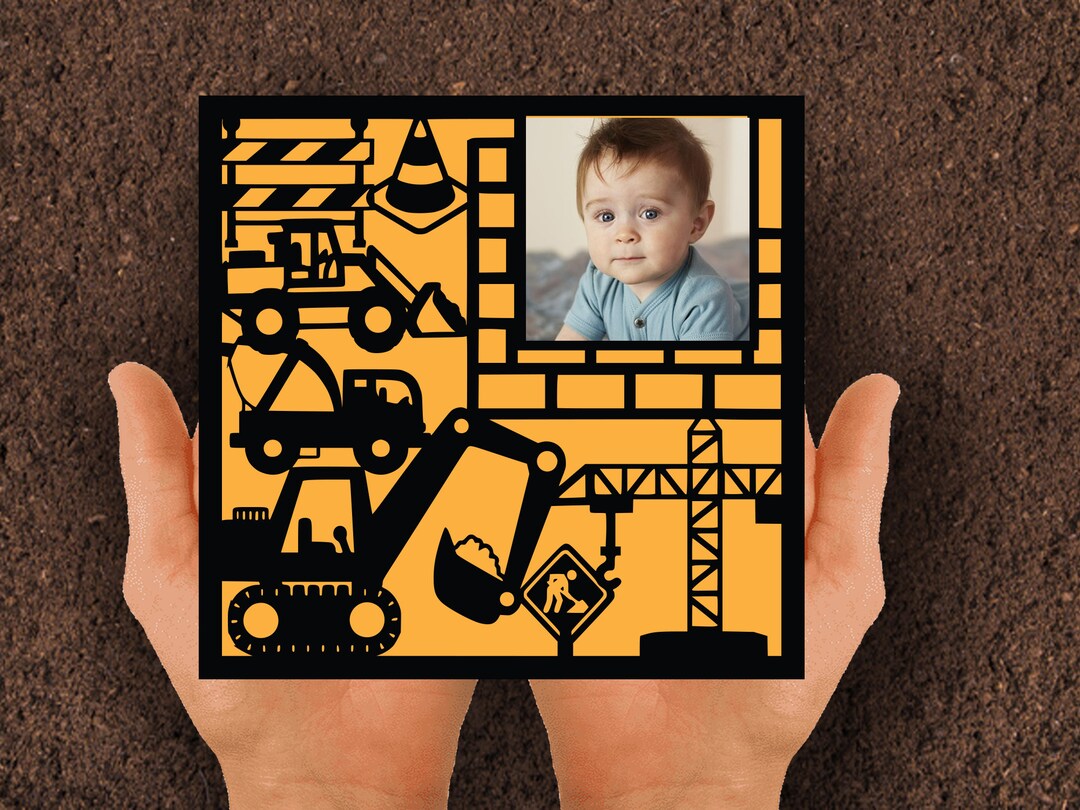 Papercut | Kids| Construction | Digger | Cut File | Handcutting ...